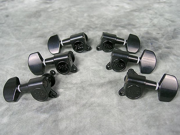 Genuine PRS SE Tuner Set of Six Black Guitar Parts Treble & | Reverb