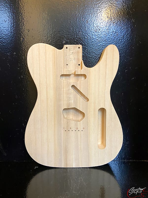 Guitar Mill T-Style Body / 2 pc. Paulownia (#GIN-1814) | Reverb