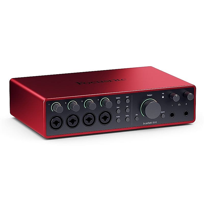 Focusrite Scarlett 18i16 4th Gen USB Audio Interface | Reverb UK
