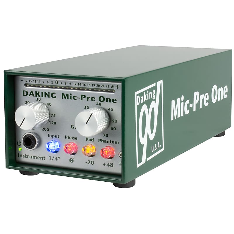 Daking Mic-Pre One Single-Channel Desktop | Reverb