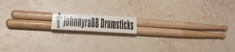 Johnny Rabb 5B acorn - drumsticks traditional, 100% hickory | Reverb