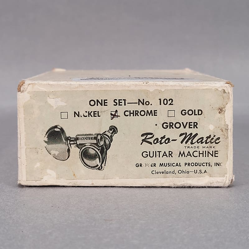 Grover USA Rotomatic 102 Chrome 3x3 | Reverb