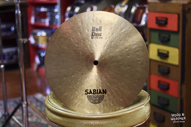 Used Sabian 10" Bell Disc Cymbal 1520g | Reverb