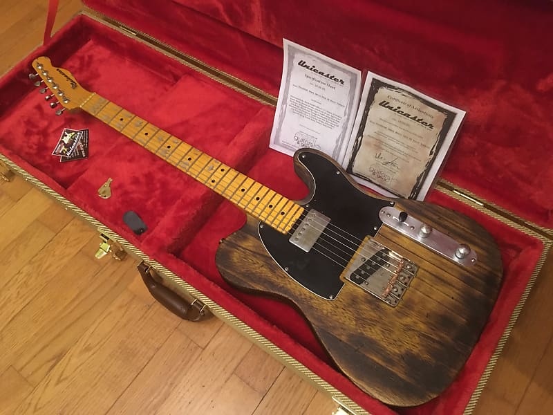 Unicaster Heavy Relic Tele SH Burnt Tobacco | Reverb Deutschland