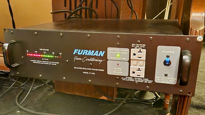 Furman IT-1220 - 20A Balanced Isolation Transformer | Reverb