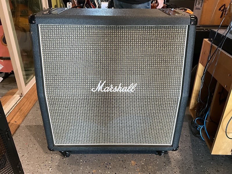 Marshall LEAD 4x12 Cabinet 1982A 1970's w/ Amp Cover | Reverb