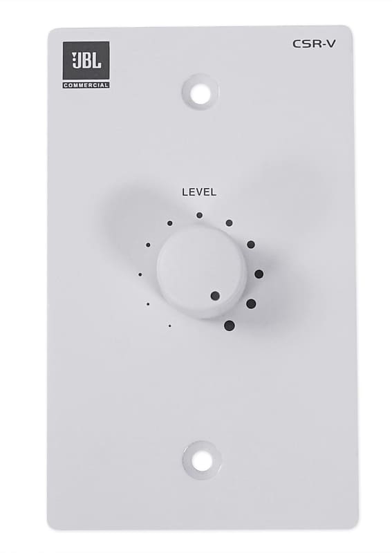JBL CSR-V White Wall Volume Controller For Select | Reverb