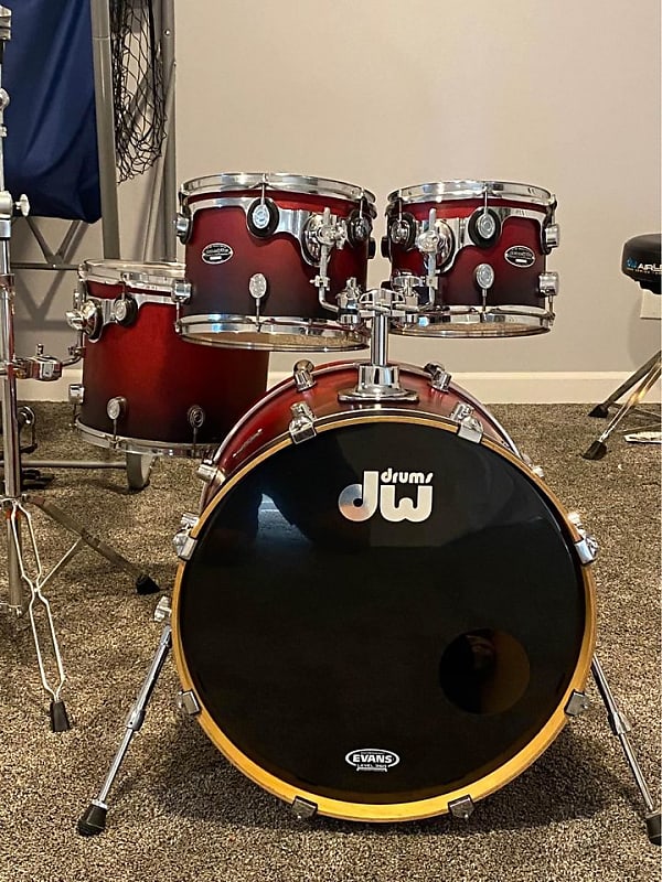 PDP FS Series - Satin Red Fade | Reverb