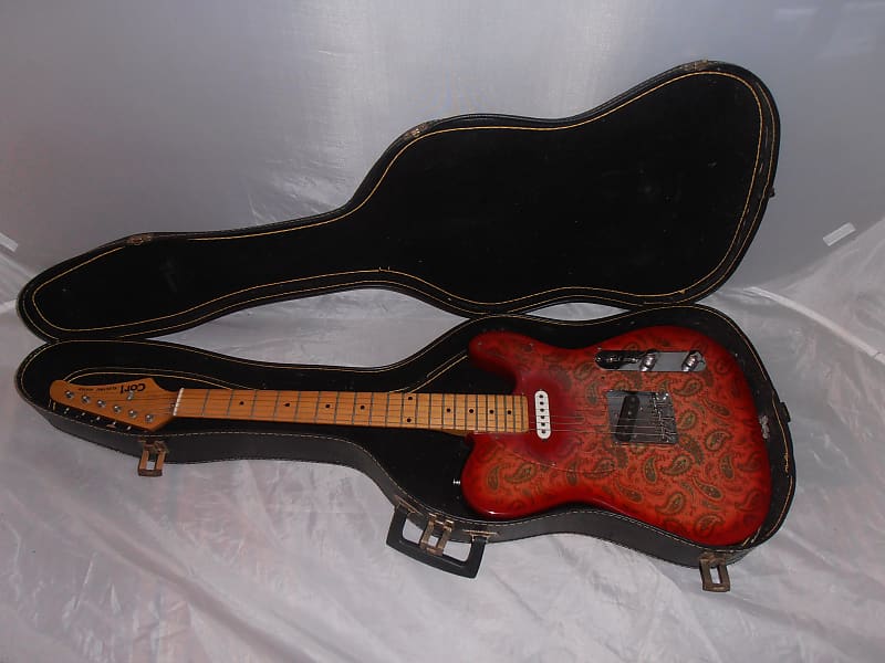 Cort Paisley Telecaster 1986, cool! | Reverb