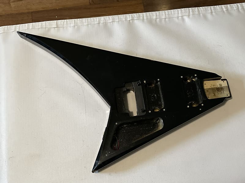 1990's MIJ Jackson Performer Rhoads PS-37 RR Black Guitar | Reverb