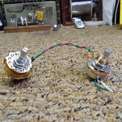 Custom 6 way Varitone Plus Switch and Pot . 6 Tone Options. | Reverb