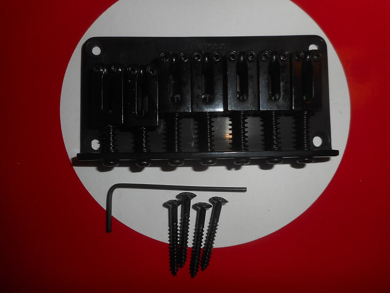 Ibanez F107 7-String Guitar Bridge - BLACK, 2BGF107BK | Reverb