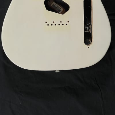 Fender Deluxe Nashville Tele body 2021 White Blonde | Reverb