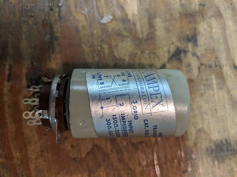 New Old Stock Vintage Ampex Input Transformer B-177331-1 | Reverb