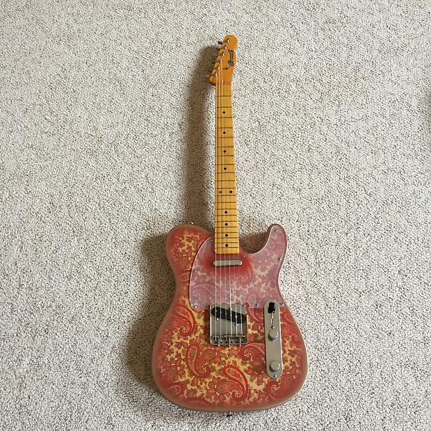 Crook Bill Crook Relic Pink Paisley Telecaster REDUCED | Reverb