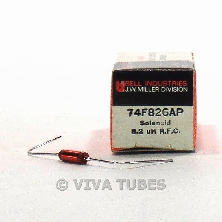 NOS NIB Vintage Miller 74F826AP Choke Solenoid 8.2uH RFC | Reverb