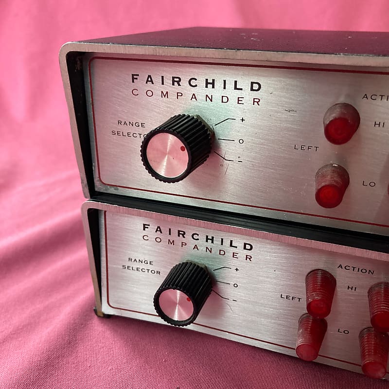 TWO RARE STEREO ‘60s OPTICAL COMPRESSOR EXPANDERs - FAIRCHILD | Reverb