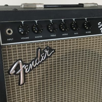 1986 Vintage Fender Sidekick Reverb 20 Blackface Spring | Reverb