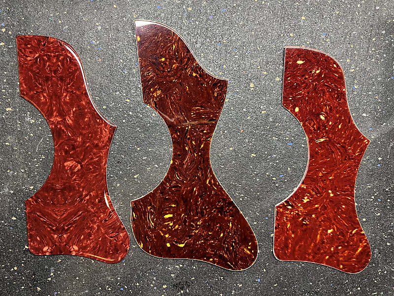 Gibson Original Set Of 3 Acoustic Guitar Pickguards J45 B25 Reverb