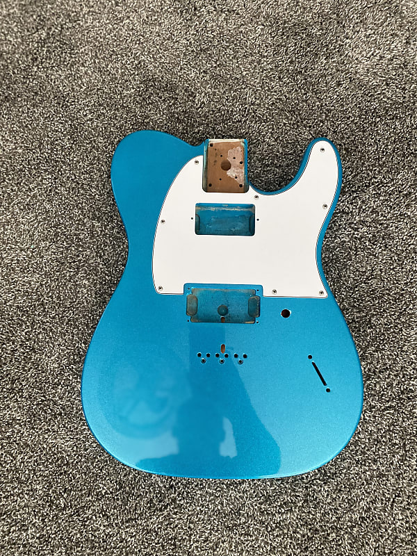 Fender Jim Root Telecaster Body - Blue | Reverb