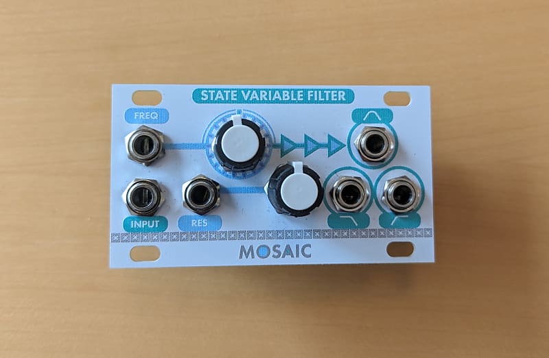 Mosaic State Variable Filter - White | Reverb