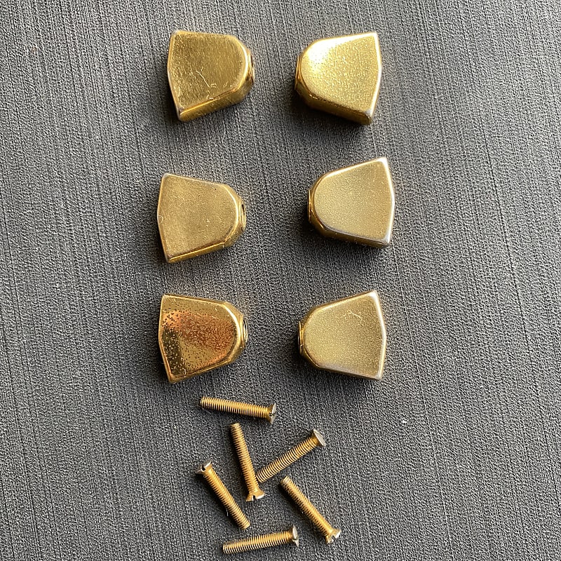 Gibson Peg head for tuners 1970's - Gold | Reverb