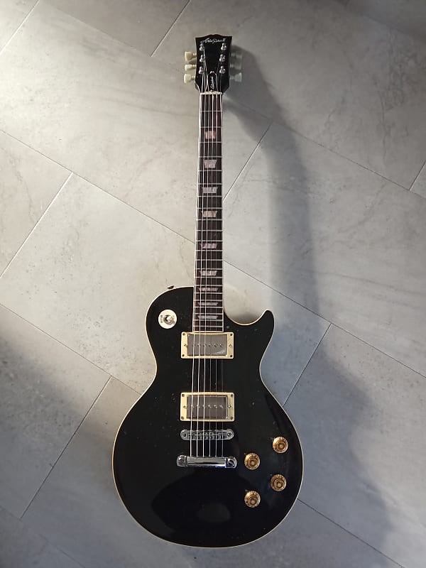 ARIA PRO II LP LS BLACK MATSUMOKU LES PAUL | Reverb UK