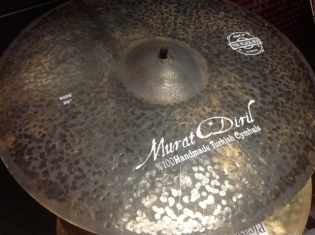 Murat Diril 20" Black Sea Series Turkish Ride Cymbal | Reverb
