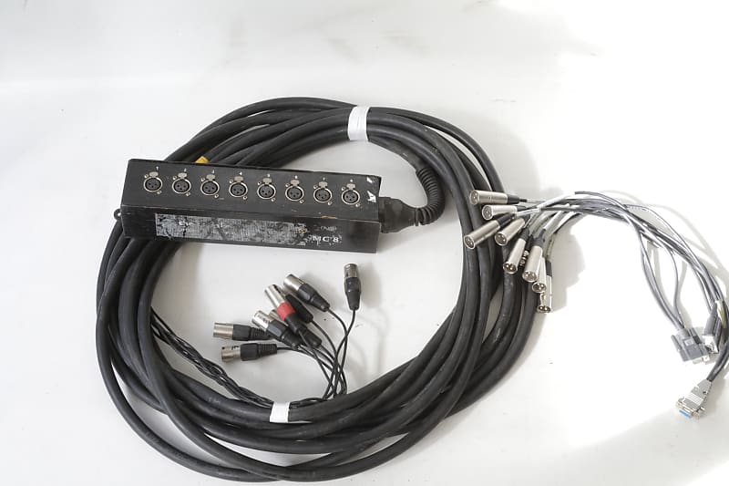 8 way 12.5m long analogue audio multi core multicore stage | Reverb