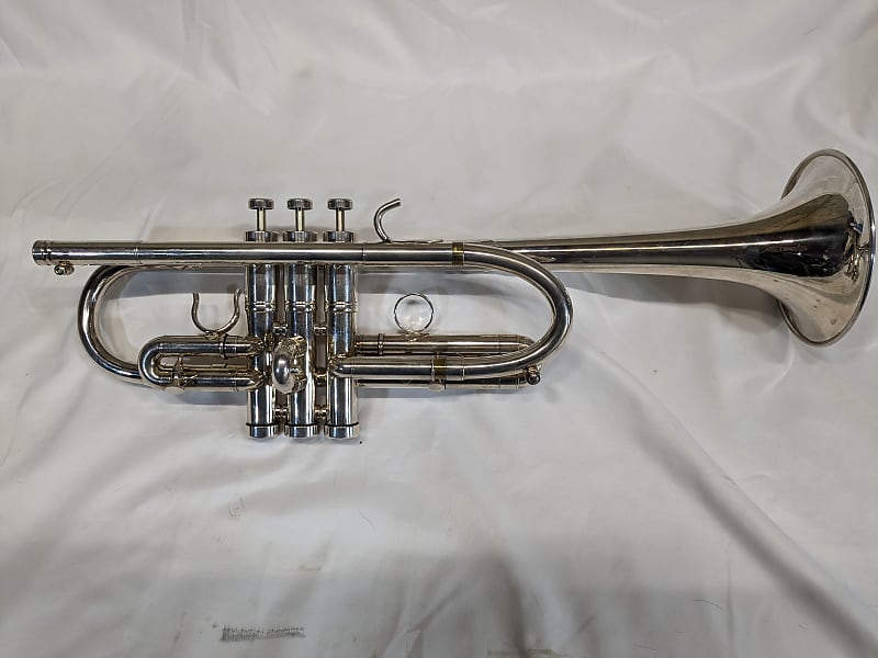 Edwards Gen. 3 C Trumpet 2000's - Silver | Reverb