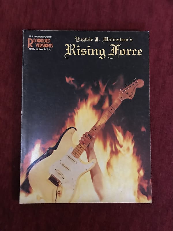 Yngwie malmsteen Rising Force tab book Hal leonard | Reverb UK