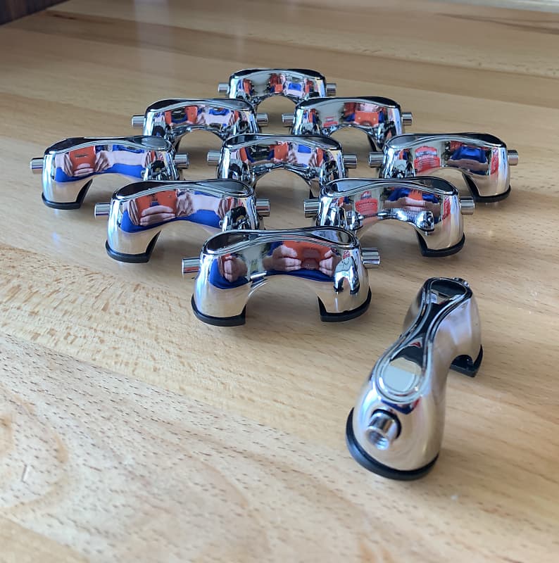 Water Drop Series Die-Cast Drum Lugs, Double Sided for Snare | Reverb