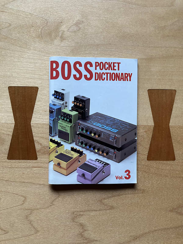 Boss Pocket Dictionary Vol. 3 | Reverb