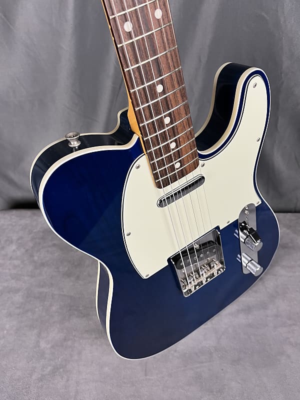 Fender Telecaster MIJ Japan 2018 Trans Blue | Reverb
