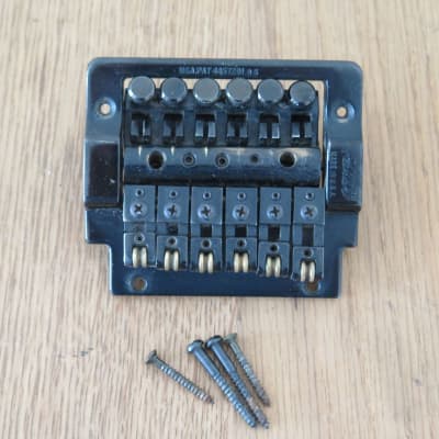 Kahler 2300 electric guitar bridge - 1981 - Black | Reverb