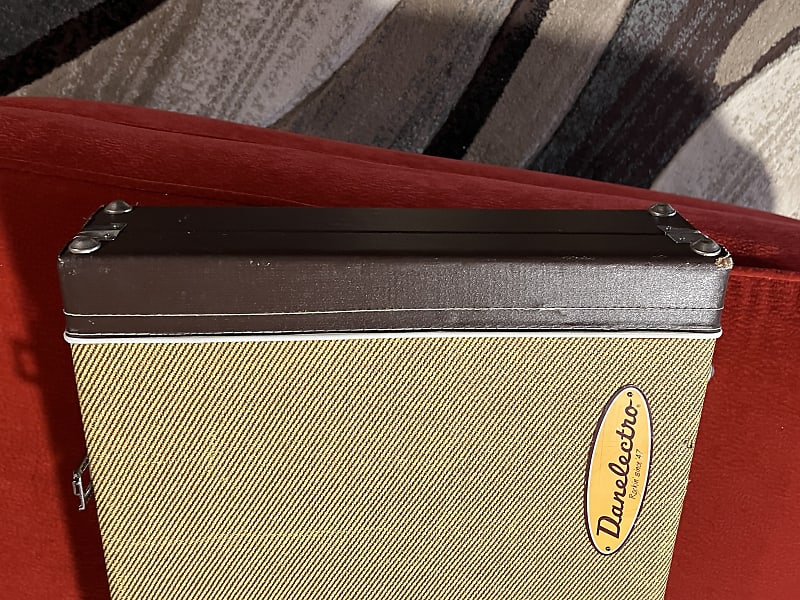Danelectro Hard Shell Case early 1990s - Tweed | Reverb