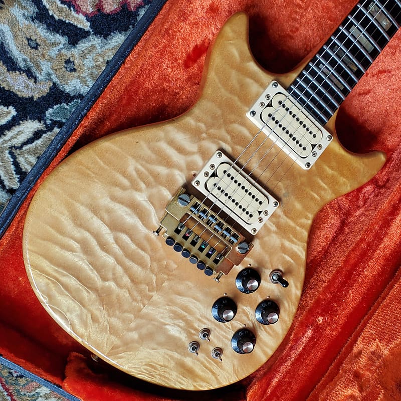 1980s Carvin DC160 Stereo - Curly Quilted Maple || Schaller | Reverb