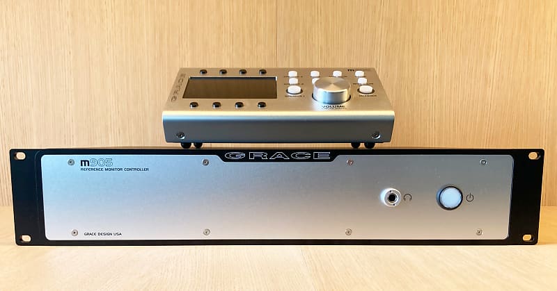 Grace Design M905 Monitor Controller with DAC - Silver | Reverb
