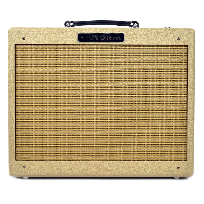 Victoria Amps Vicky Verb 1x12" Combo Amplifier Fawn Tolex | Reverb