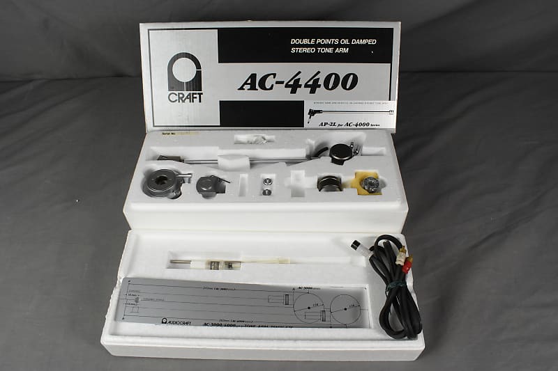 Audio Craft AC-4400 Double points Oil Damped stereo | Reverb UK