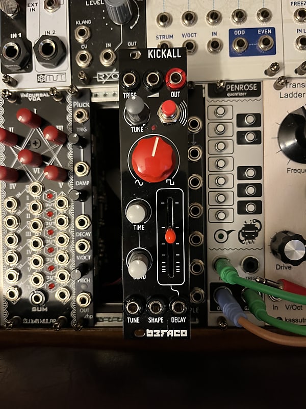 Befaco Kickall Analog Kick Generator 2022 Black/Red | Reverb