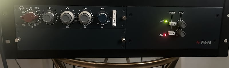 AMS Neve 3U Horizontal 2-Slot 1073 / 1084 Rack (Loaded with a | Reverb