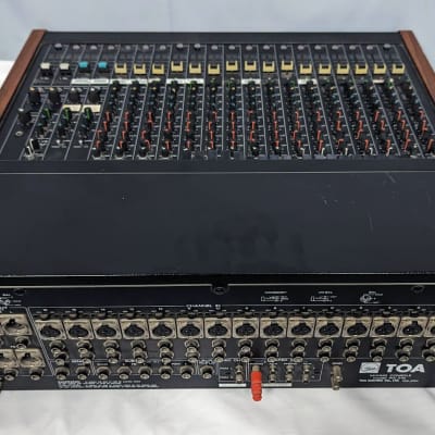 Vintage TOA RX-216 16-Channel Mixing Console - Church Owned - | Reverb