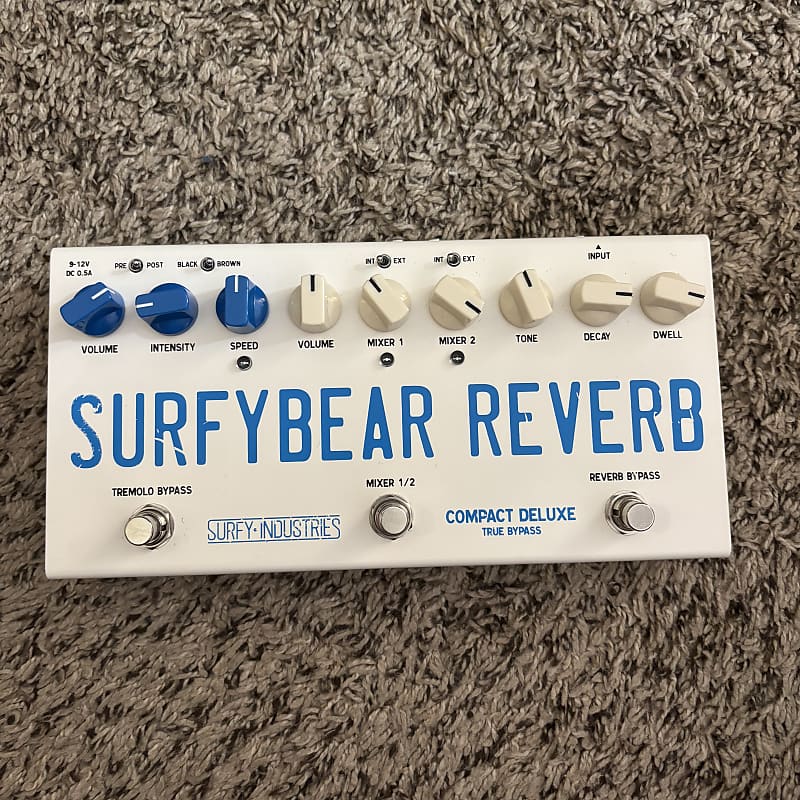 Surfy Industries Surfy Bear compact deluxe 2025 - White | Reverb