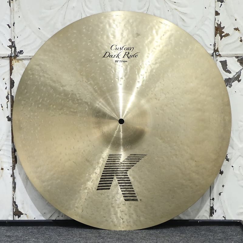 Used Zildjian K Custom Dark Ride Cymbal 20in (2155g) | Reverb