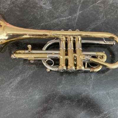 Buescher True Tone 400 Cornet 1940 Brass and Nickel | Reverb