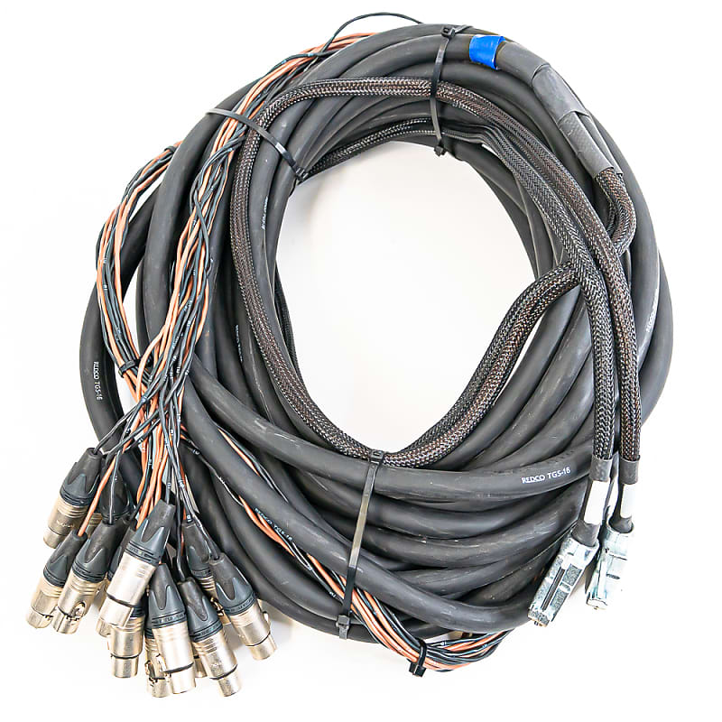 Redco TGS-16 16-Channel (2) DB25 to XLR Female (60ft) | Reverb