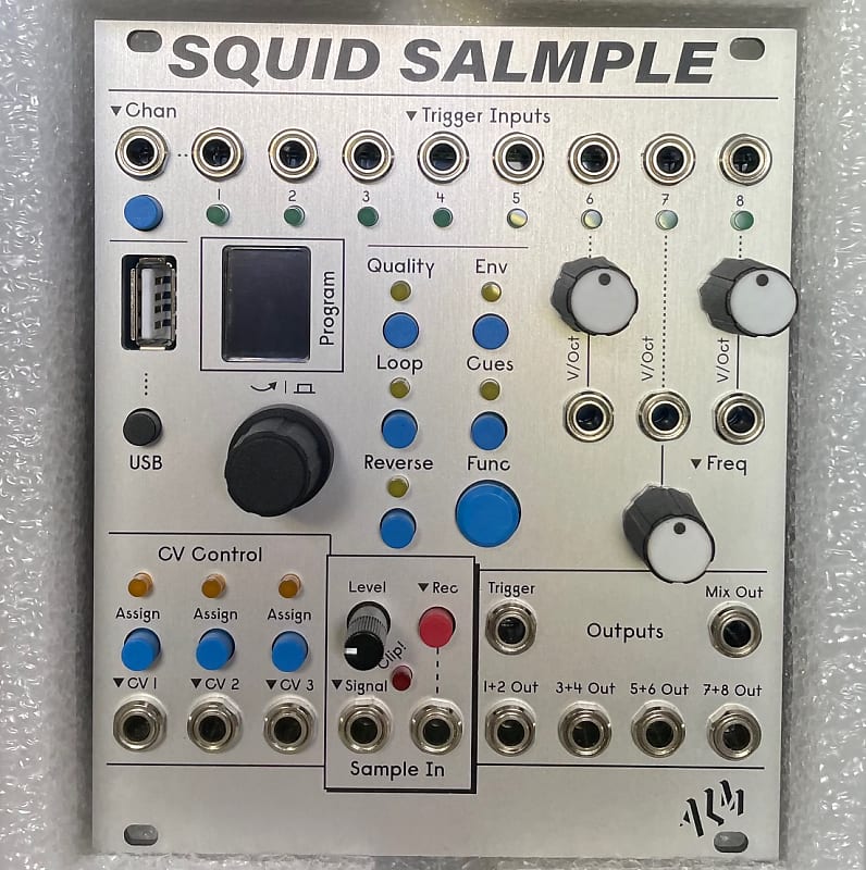 ALM/Busy Circuits Squid Salmple 2020's - Aluminum | Reverb