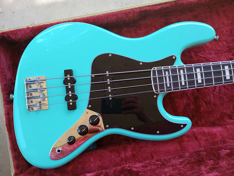 Warmoth Jazz Bass 2023 - Bell Air Blue | Reverb