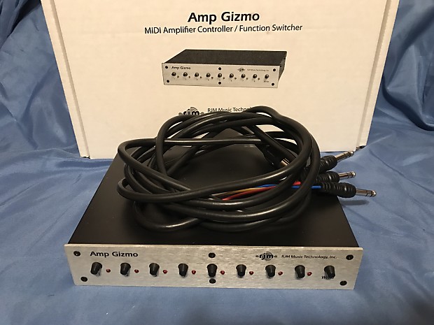 RJM Music Amp Gizmo Midi Amp Controller | Reverb
